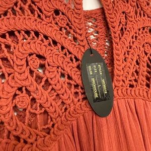 Cupio | Dresses | Rust Colored Summer Dress By Cupiol | Poshmark